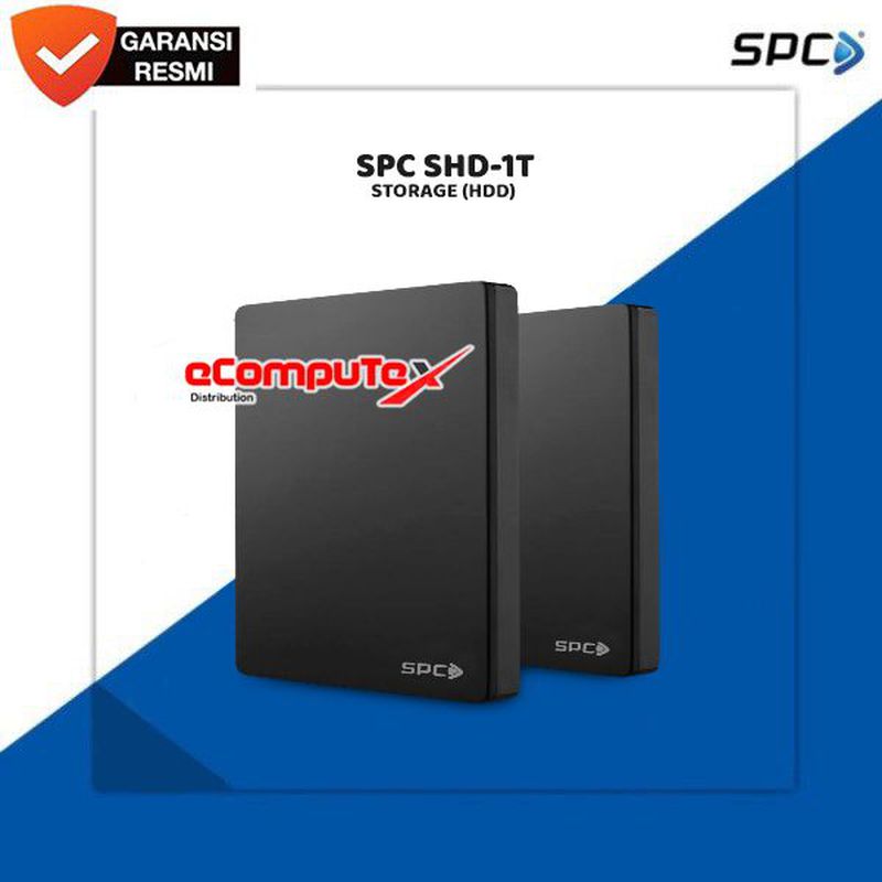 SPC HDD SHD-1T - HARDDISK EXTERNAL 1TB MAX 400MB/SECOND
