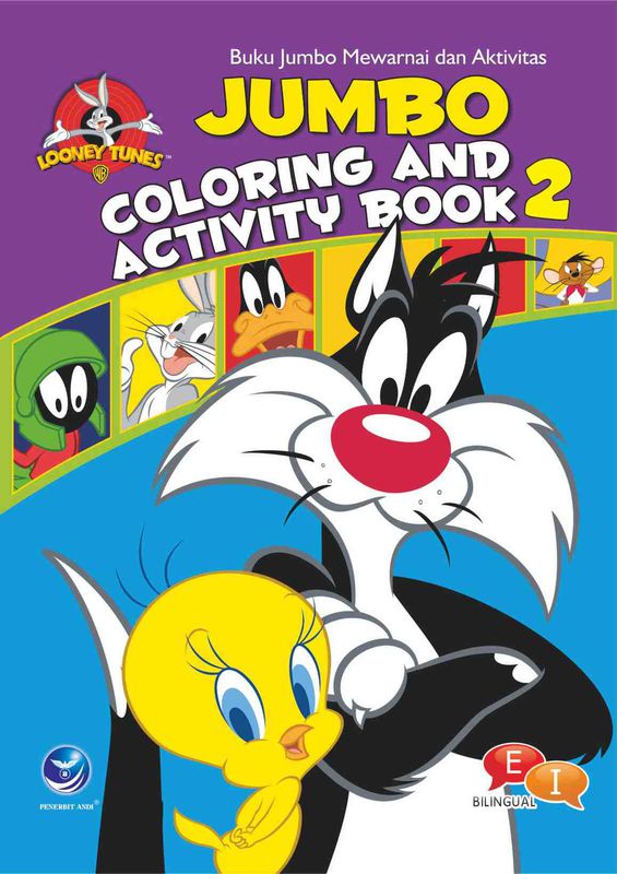 Buku Jumbo Mewarnai Dan Aktivitas , Jumbo Coloring And Activity Book 2 ...