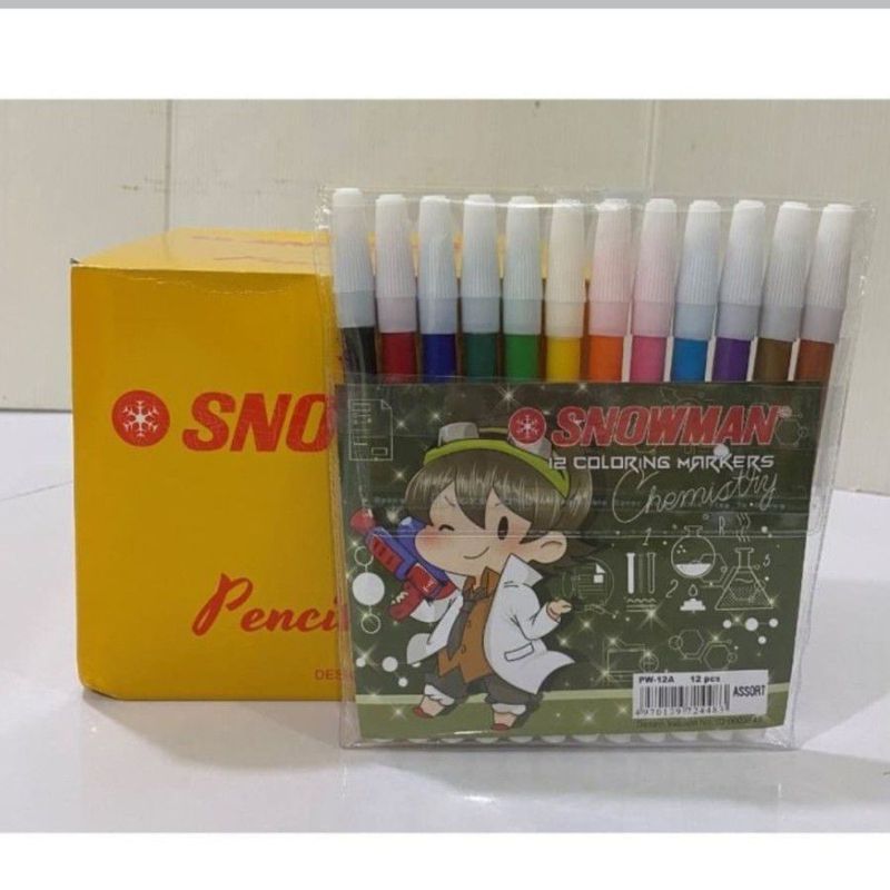 SPIDOL KECIL 12 WARNA