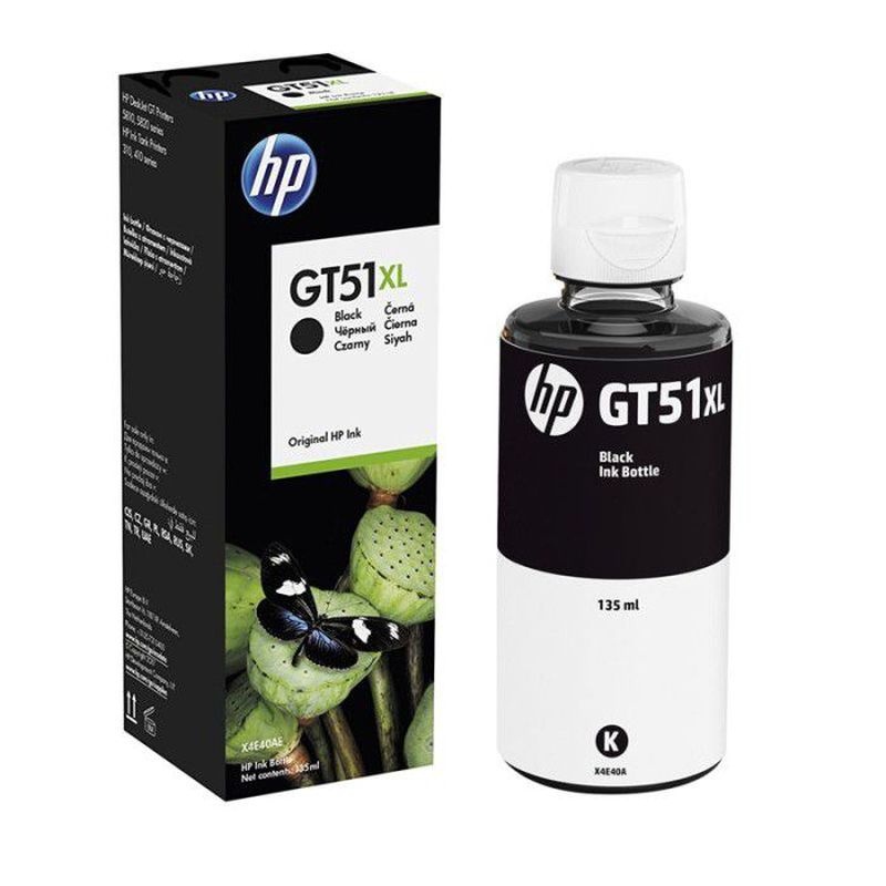 Tinta HP GT51XL 135-ml Black Original Ink Bottle