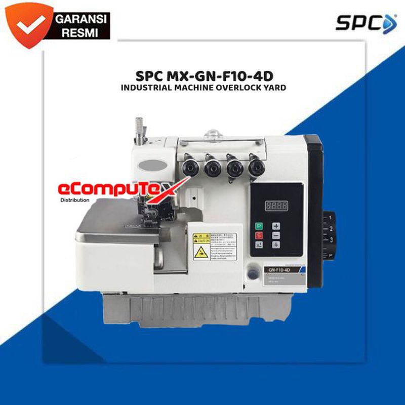 MESIN JAHIT SPC INDUSTRIAL MACHINE OVERLOCK DIRECT DRIVE MX-GN-F10-4D