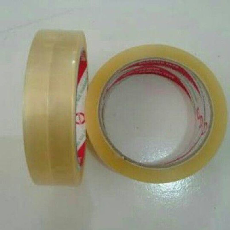 Cellotape 1 inch Merk Daimaru selotip bening ukuran 1 inch