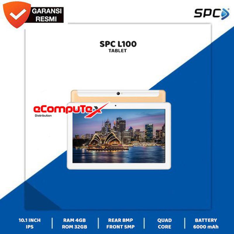 SPC PC TABLET L100 - 4GB/32GB 10.1" 8MP/5MP ANDROID 11