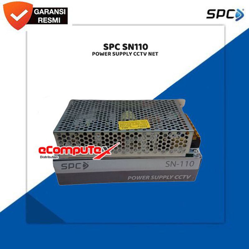 SPC POWER SUPPLY CCTV NET - SN110 10A JARING 120W