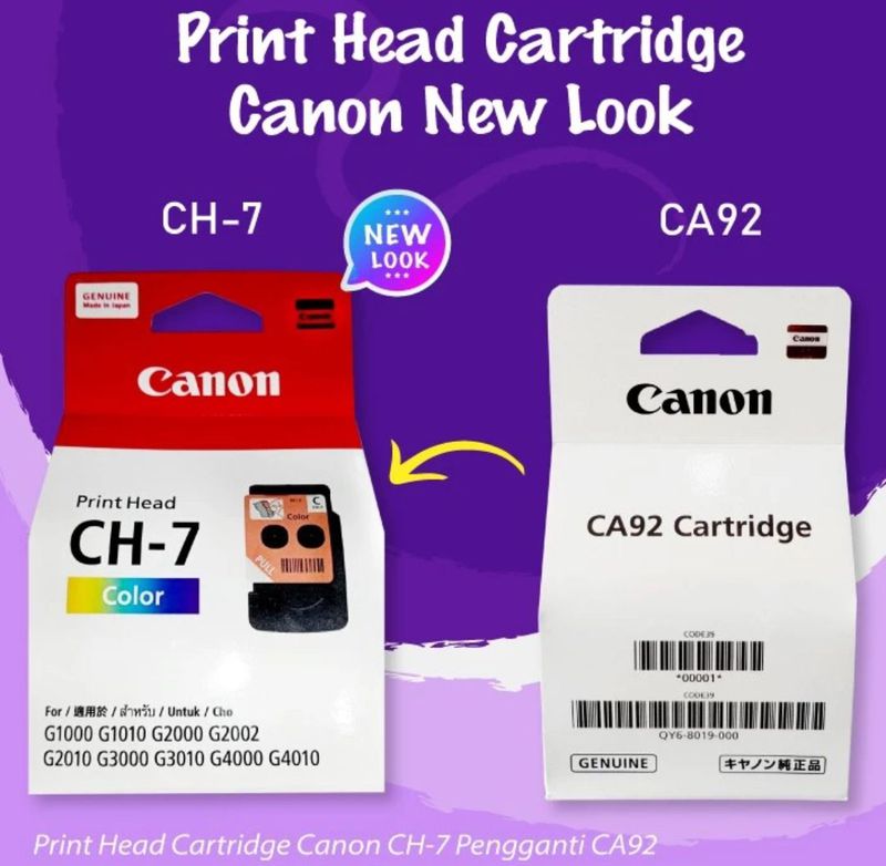 Cartridge CANNON Warna