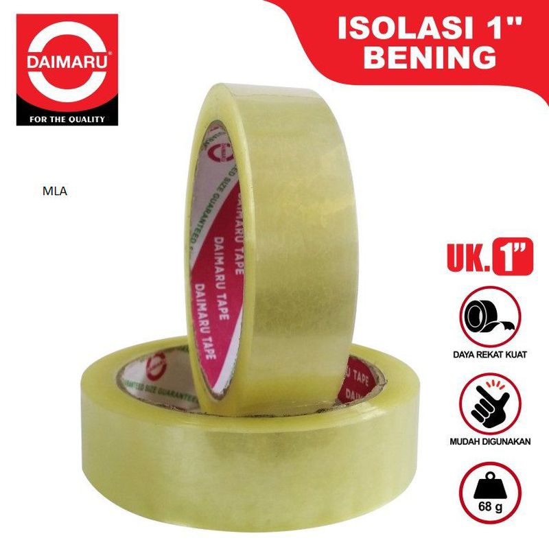 Isolasi Bening 1x72 yard