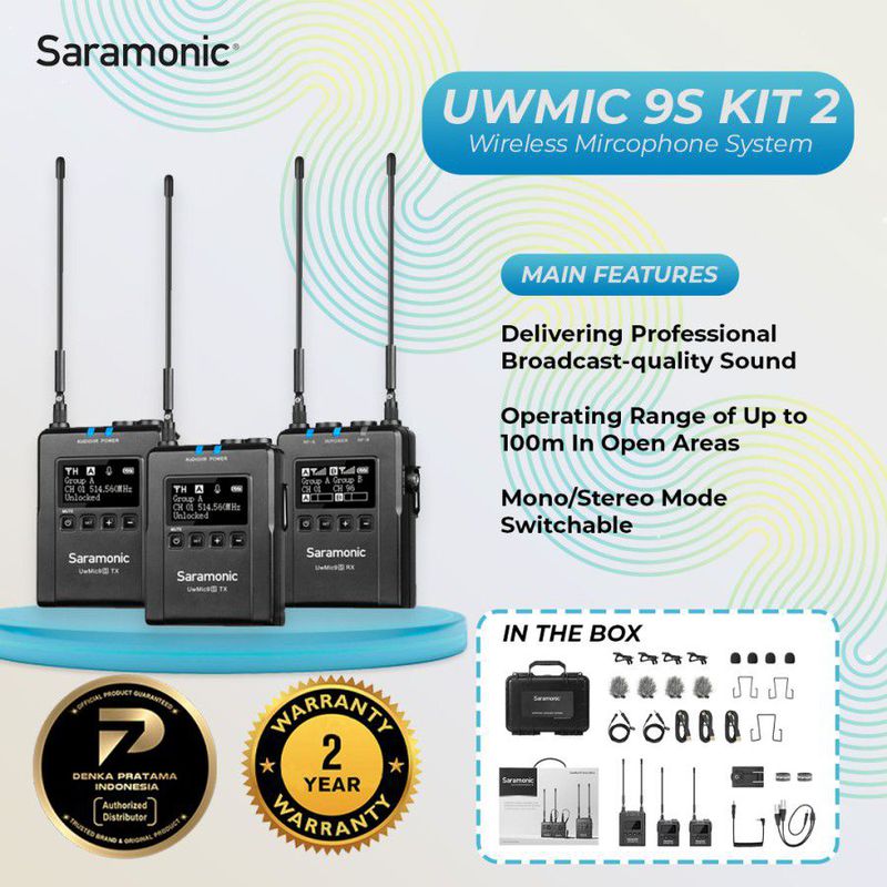 Saramonic UwMic9S Kit2