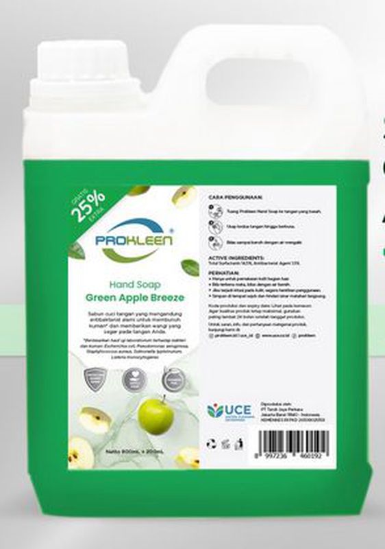 Sabun Cuci Tangan Antibacterial 1000 ML - Strawberry