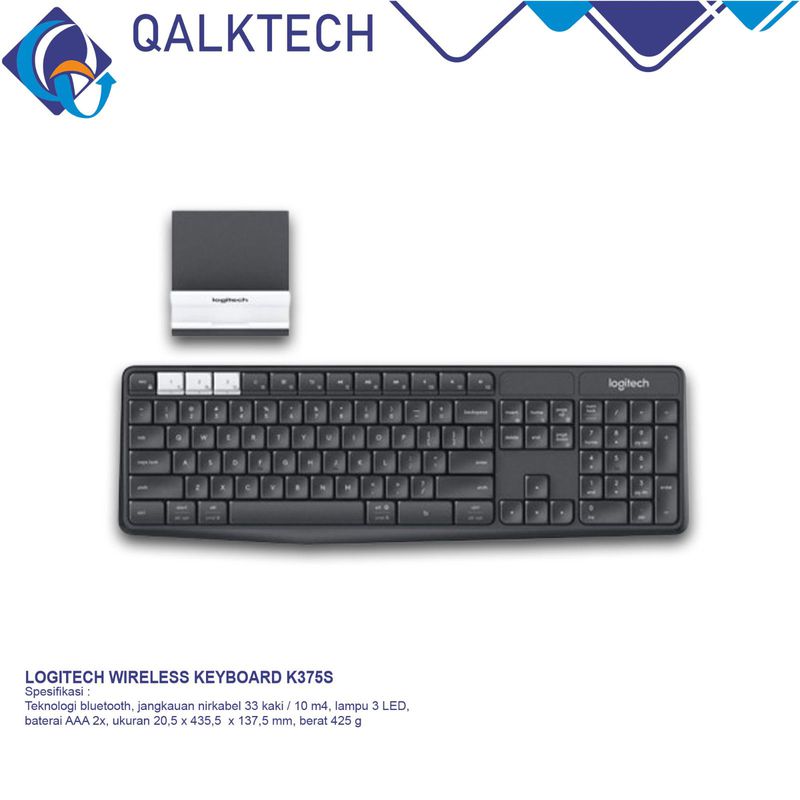 LOGITECH WIRELESS KEYBOARD K375S