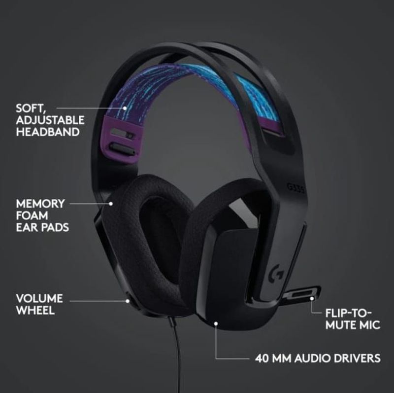 Logitech G335 Wired Gaming Headset