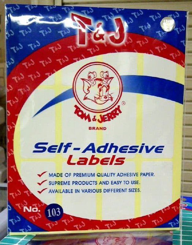 Kertas Label 103
