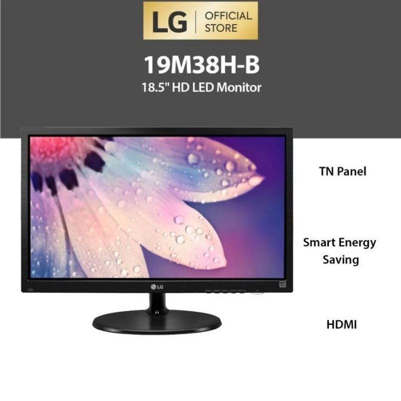 Monitor Led 19 Inch LG 19M38H-B Hdmi-Vga