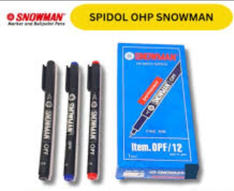 spidol ohp snowman