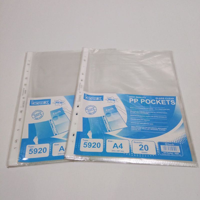 SHEET PROTECTOR A4