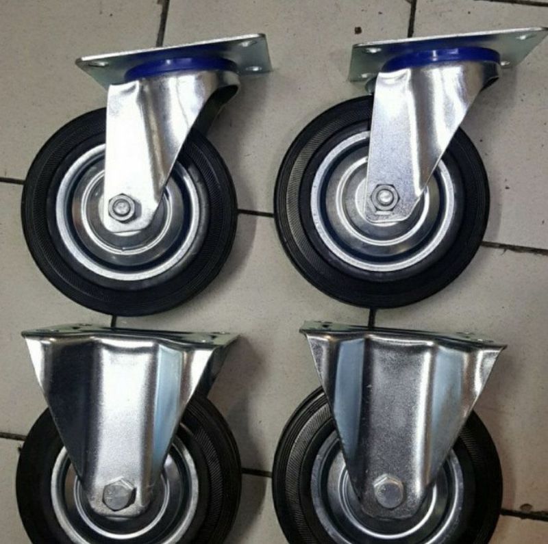 Roda Troli 6" Mati (160/40-80)