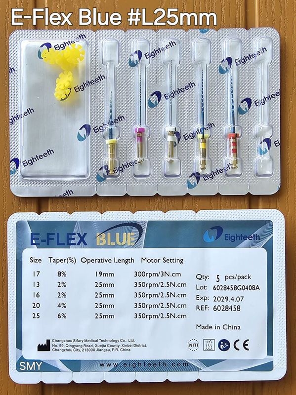 Jarum Protaper E-Flex Blue - #L25mm