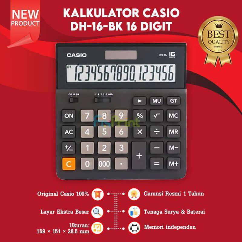 Kalkulator 16 Digit