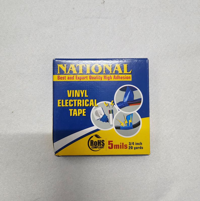 NATIONAL Vinyl Electrical Tape 5 Mils