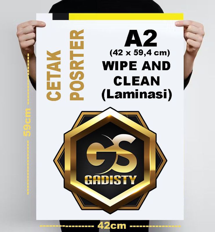 Cetak Poster, Pamplet Custom Ukuran A2 - Custom Poster Anime, Custom ...