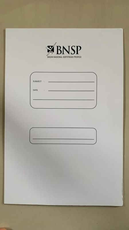 Map Custom 1 Warna (U:46x35,Cetak 1 Warna,Kuping Glosy 1 muka,Rel ...