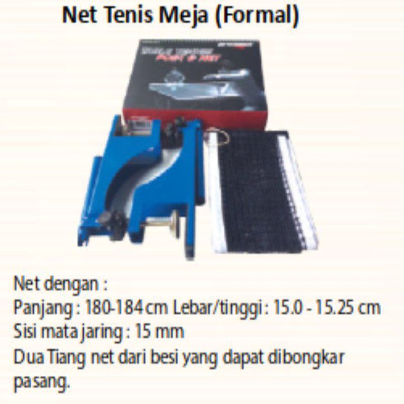 Net Tenis Meja Formal - Proteam