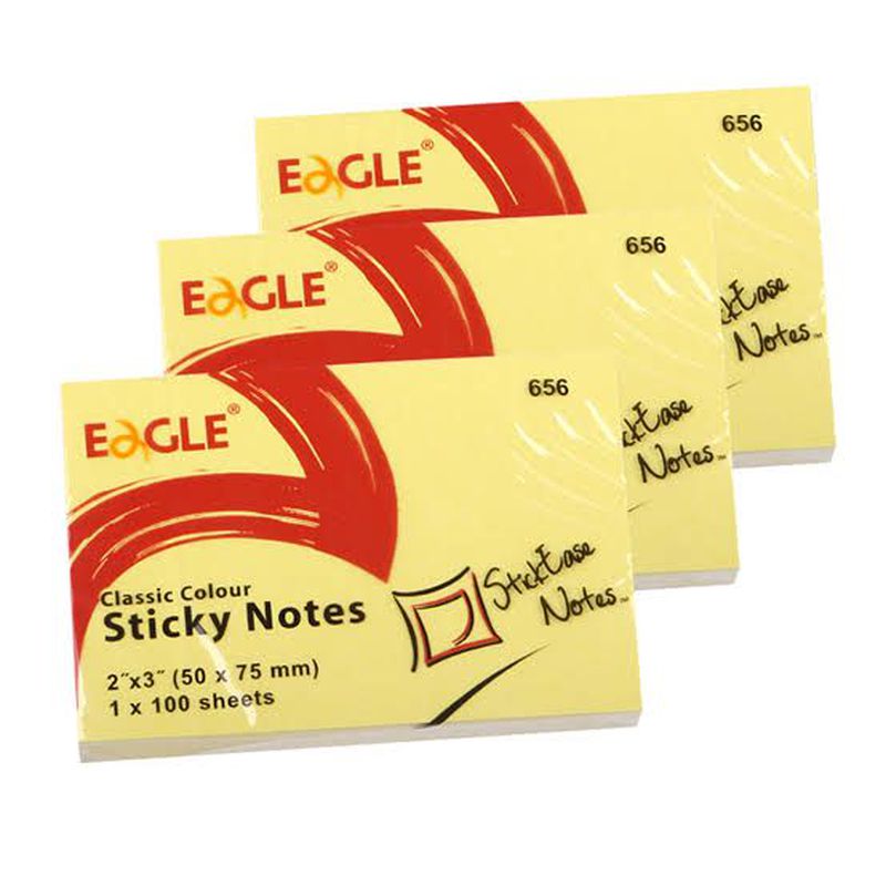 Sticky Note Yellow 40x50mm
