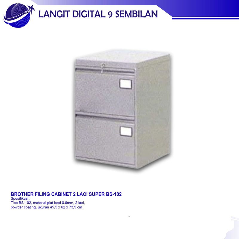 BROTHER FILING CABINET 2 LACI SUPER BS-102