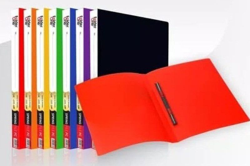 Map Plastik Bolong (Spring File) - Merah