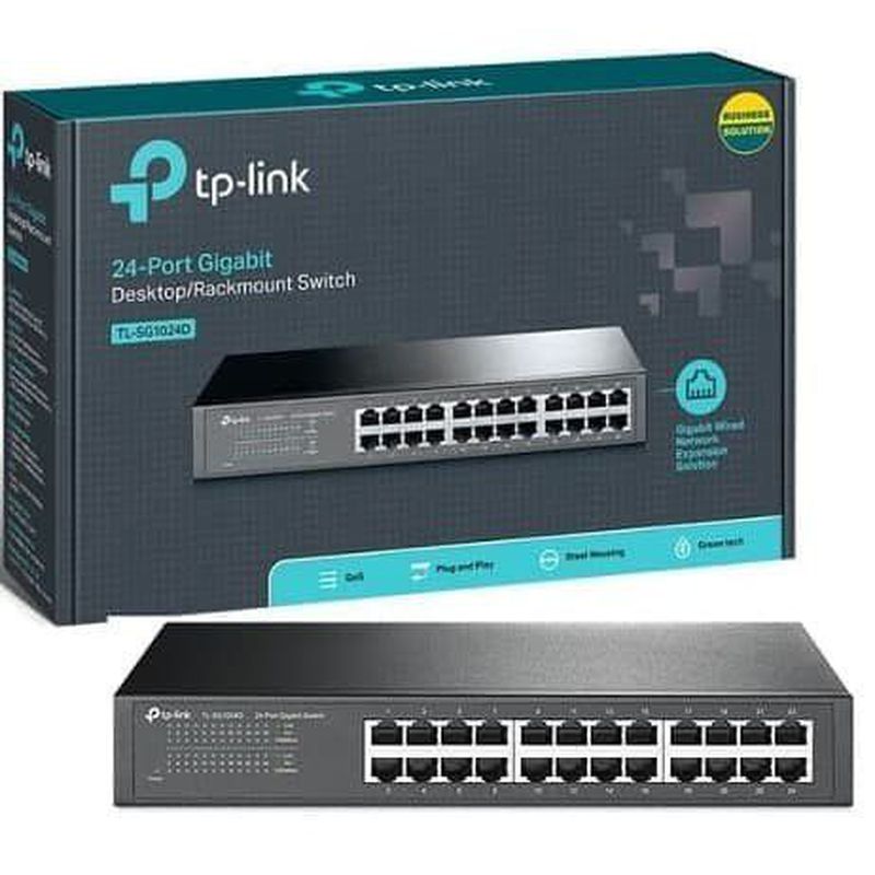 Switch Hub 24-Port Gigabit TP-Link TL-SG1024D