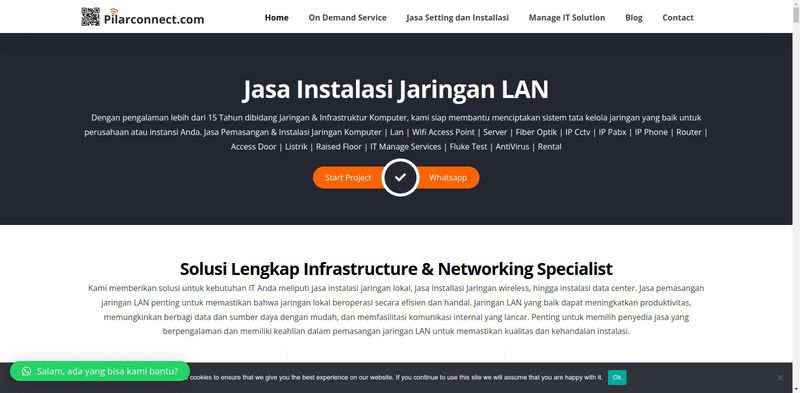 Jasa Instalasi Rack Server dan Pengkabelan