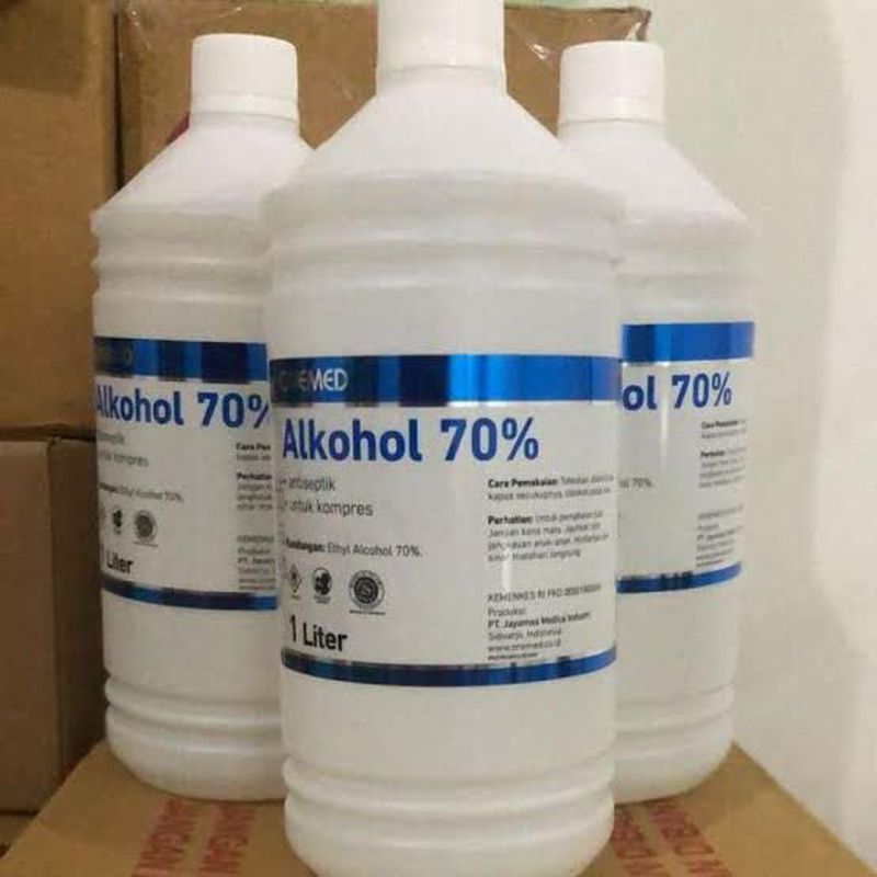 ALKOHOL 70% Kemasan 1 Liter