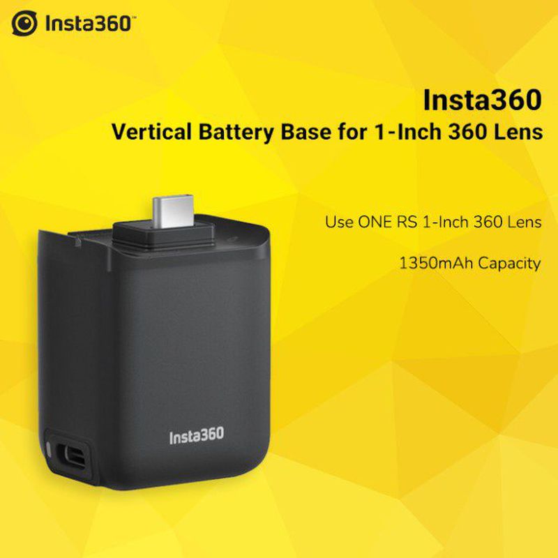 Insta360 ONE RS Vertical Battery Base for 1-Inch