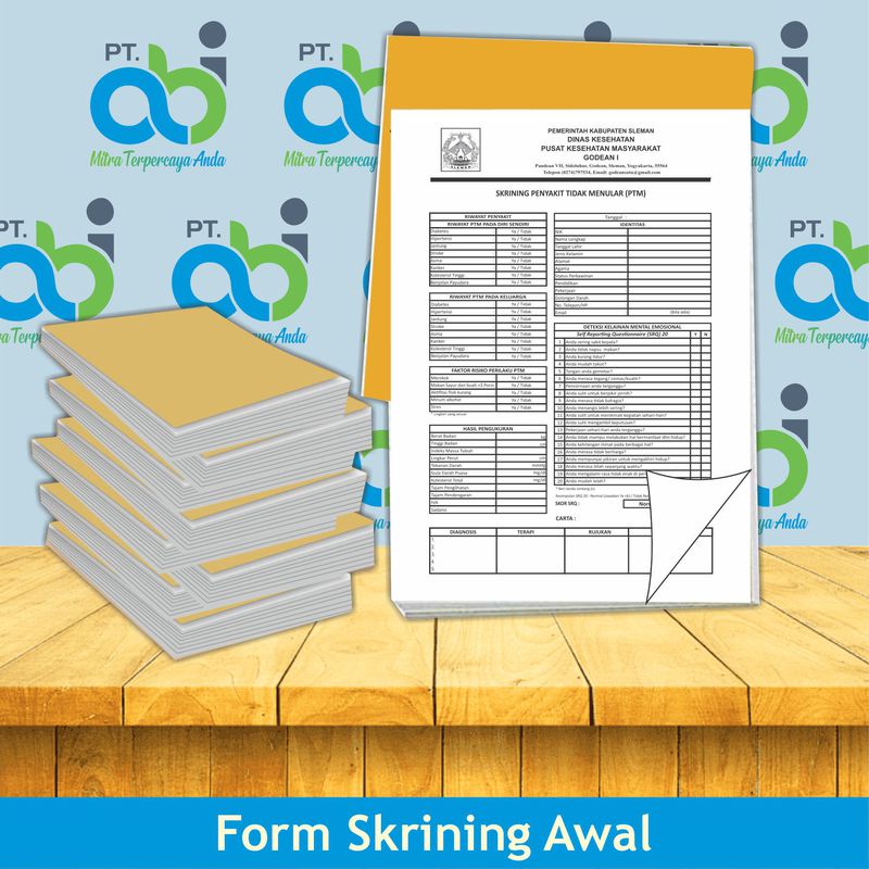 Form Skrining Gizi Anak