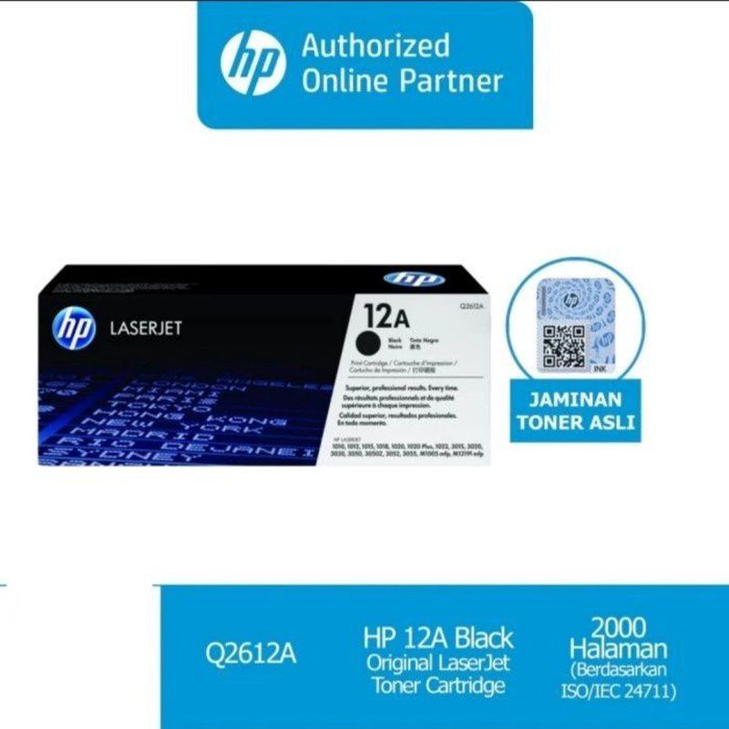 Toner Laserjet 12A Original