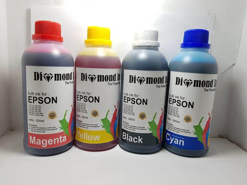Tinta printer warna epson botol besar