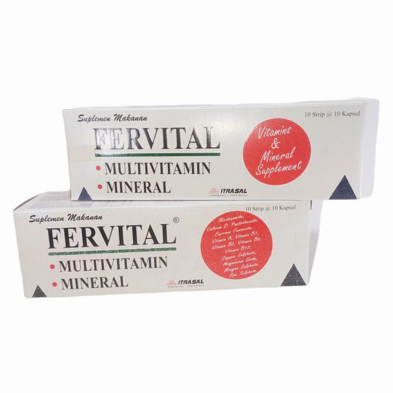 FERVITAL Capsul 100's