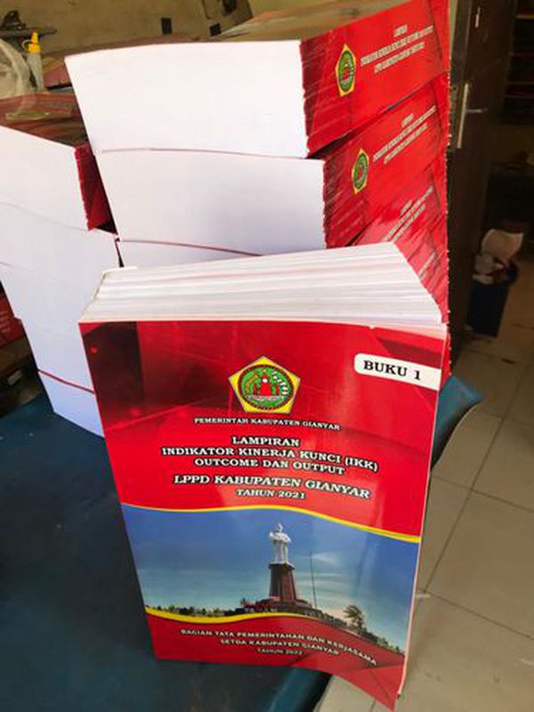 CETAK BUKU RDTR - RDTR Gianyar