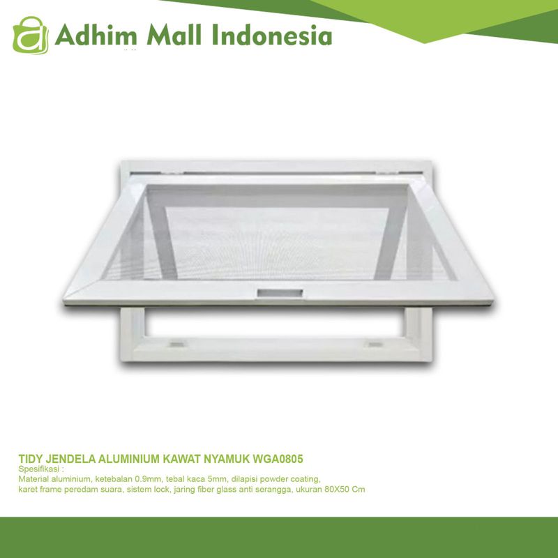 TIDY JENDELA ALUMINIUM KAWAT NYAMUK WGA0805