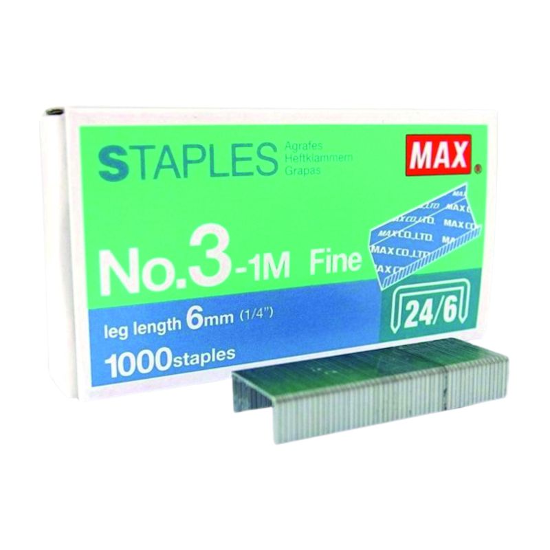 Staples / Isi Stapler / Refill Stapler Max No. 3