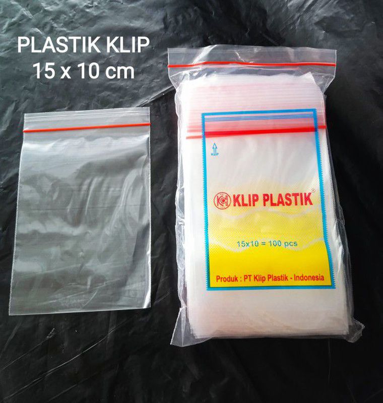 PLASTIK KLIP 10 X 15 CM POLOS