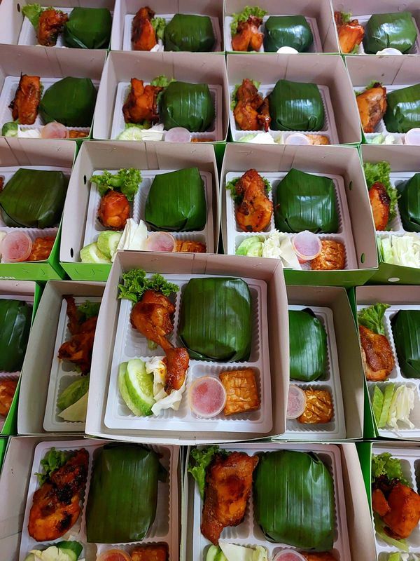 Nasi box sederhana