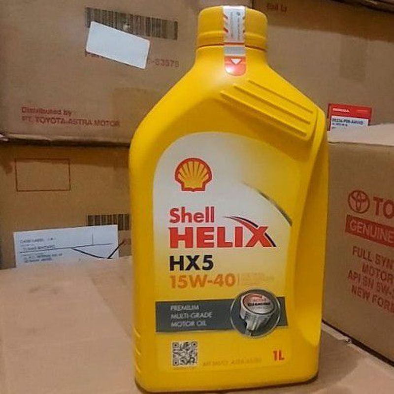 Oli Shell Helix AX5 1liter 15/40
