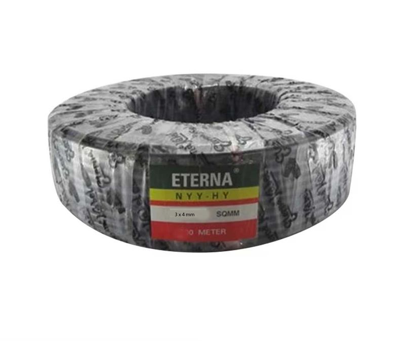 Kabel NYYHY 4mm, 50meter - Eterna