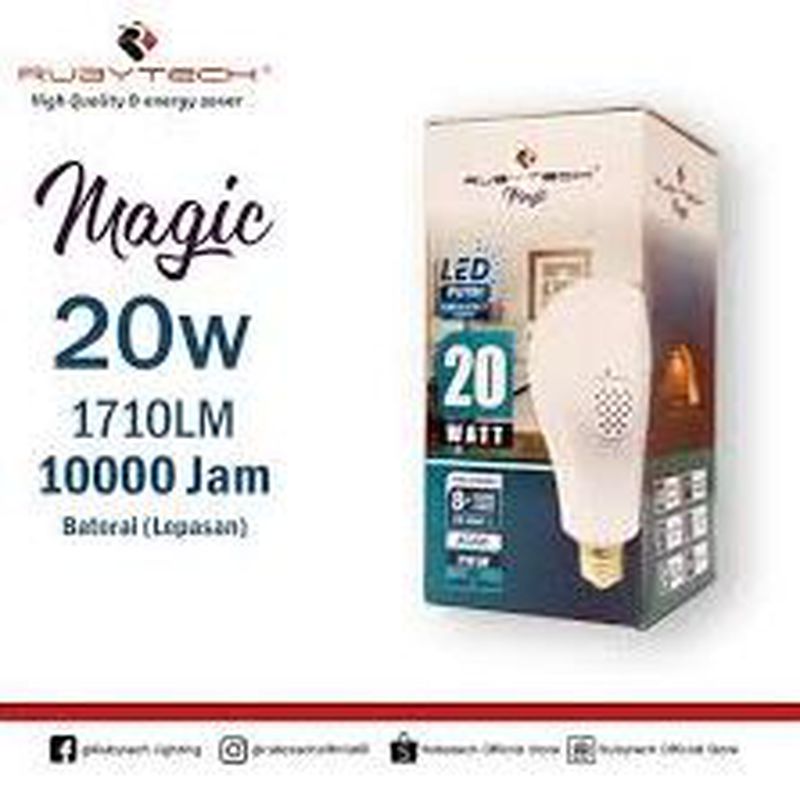 LAMPU LED 20 WATT RUBYTECH
