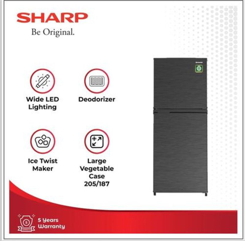 Kulkas SHARP SJ-195 MN HS