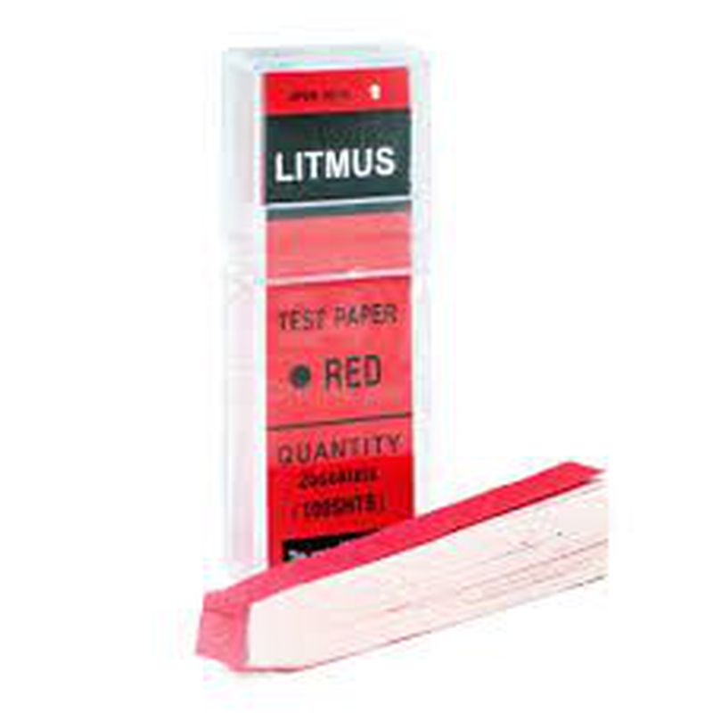 KERTAS LAKMUS MERAH