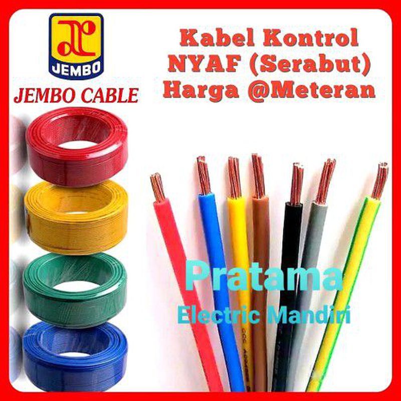 Kabel NYAF 1.5 JEMBO @100 mtr, BIRU