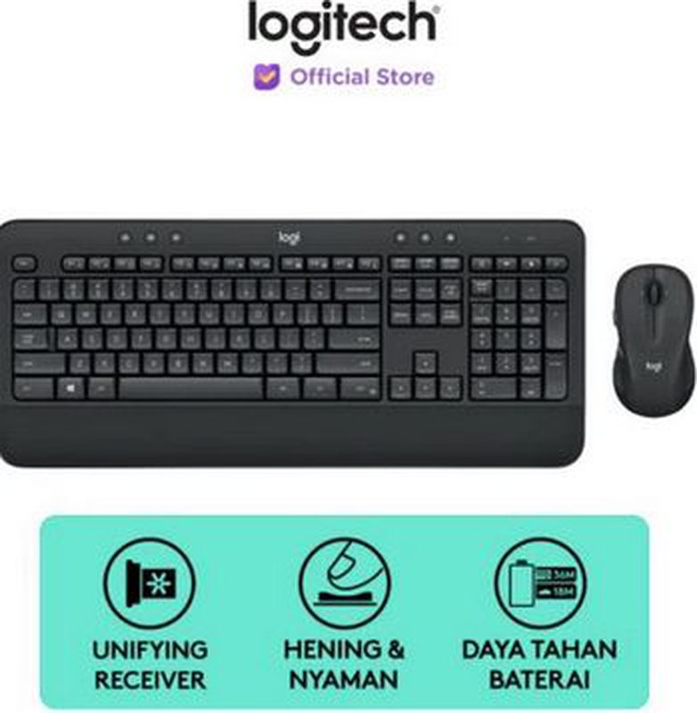 Logitech Keyboard Logitech MK545: The Ultimate Wireless Keyboard And Mouse Combo Logitech Mk545 ...