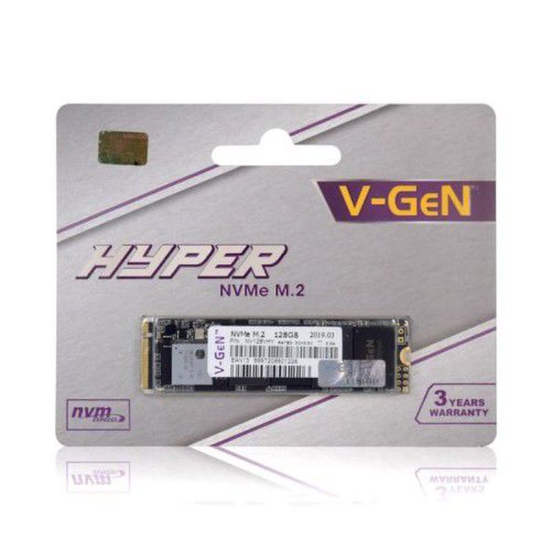 V-Gen SSD Hyper M.2 Pcie Gen3 Nvme 2280 256GB