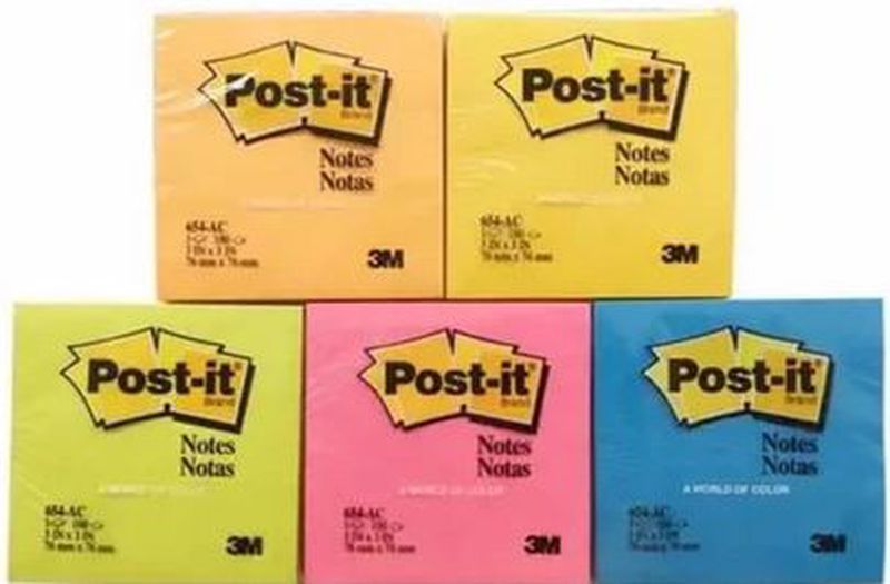 3M POST-IT STICKY NOTES 654